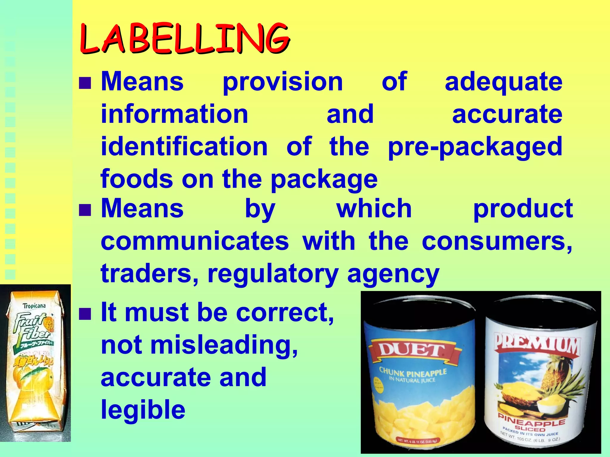 Philippines labeling requirements | PDF