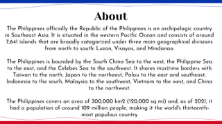 Philippines Land and People.pptx.......... | PPTX