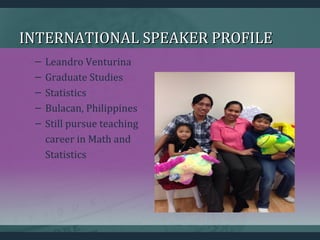 Know Your Community - Know Your World Philippines leandro | PPT