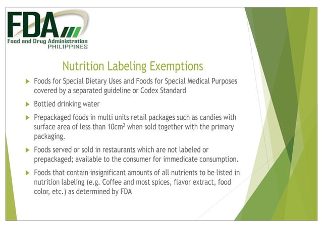 Philippines Nutrition and Labelling Claims 2015 | PDF | Healthy Cooking ...