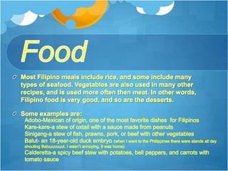 Philippines presentation! | PPTX