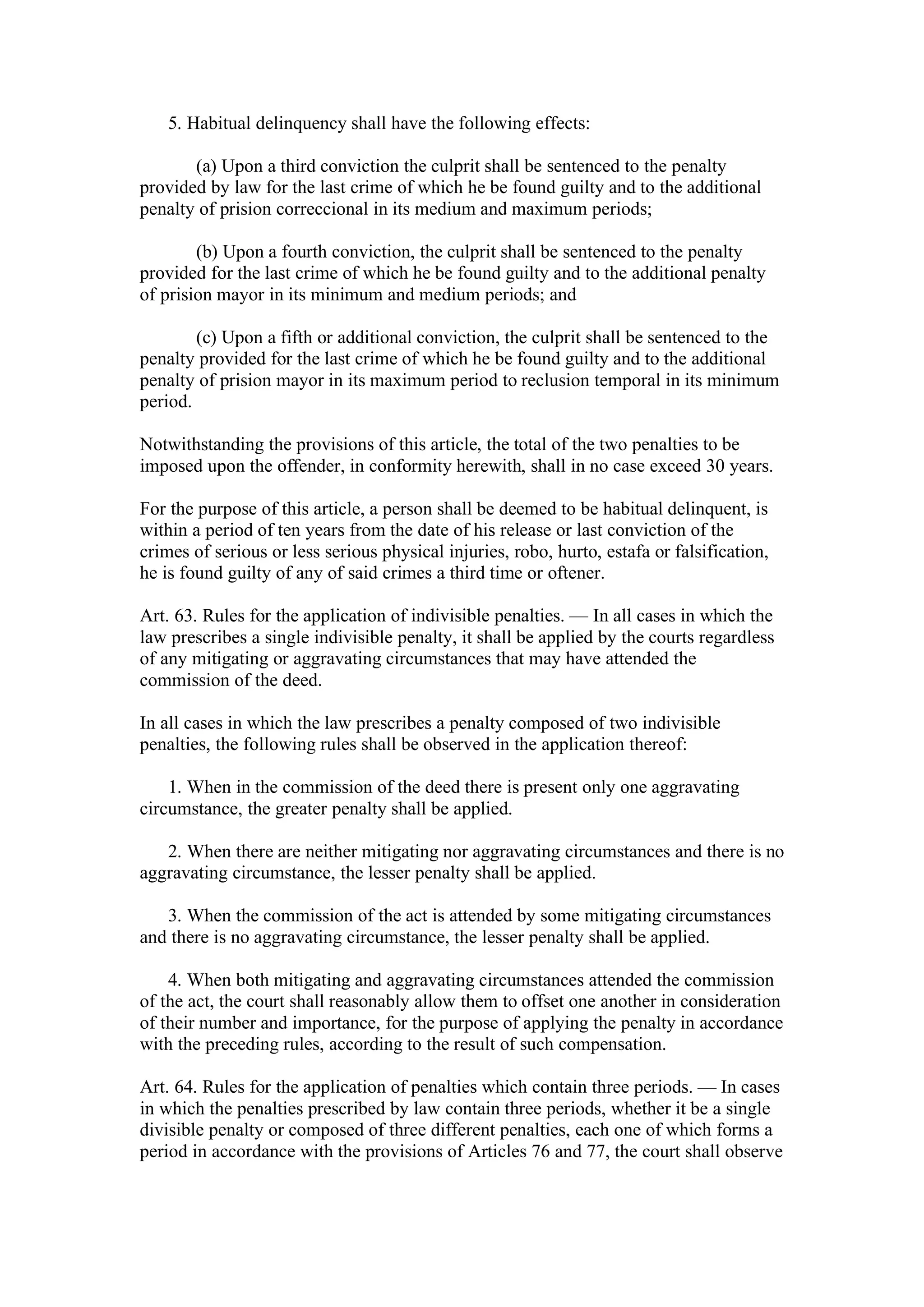 Philippines Revised penal code.pdf | Crime & Harmful Acts to ...