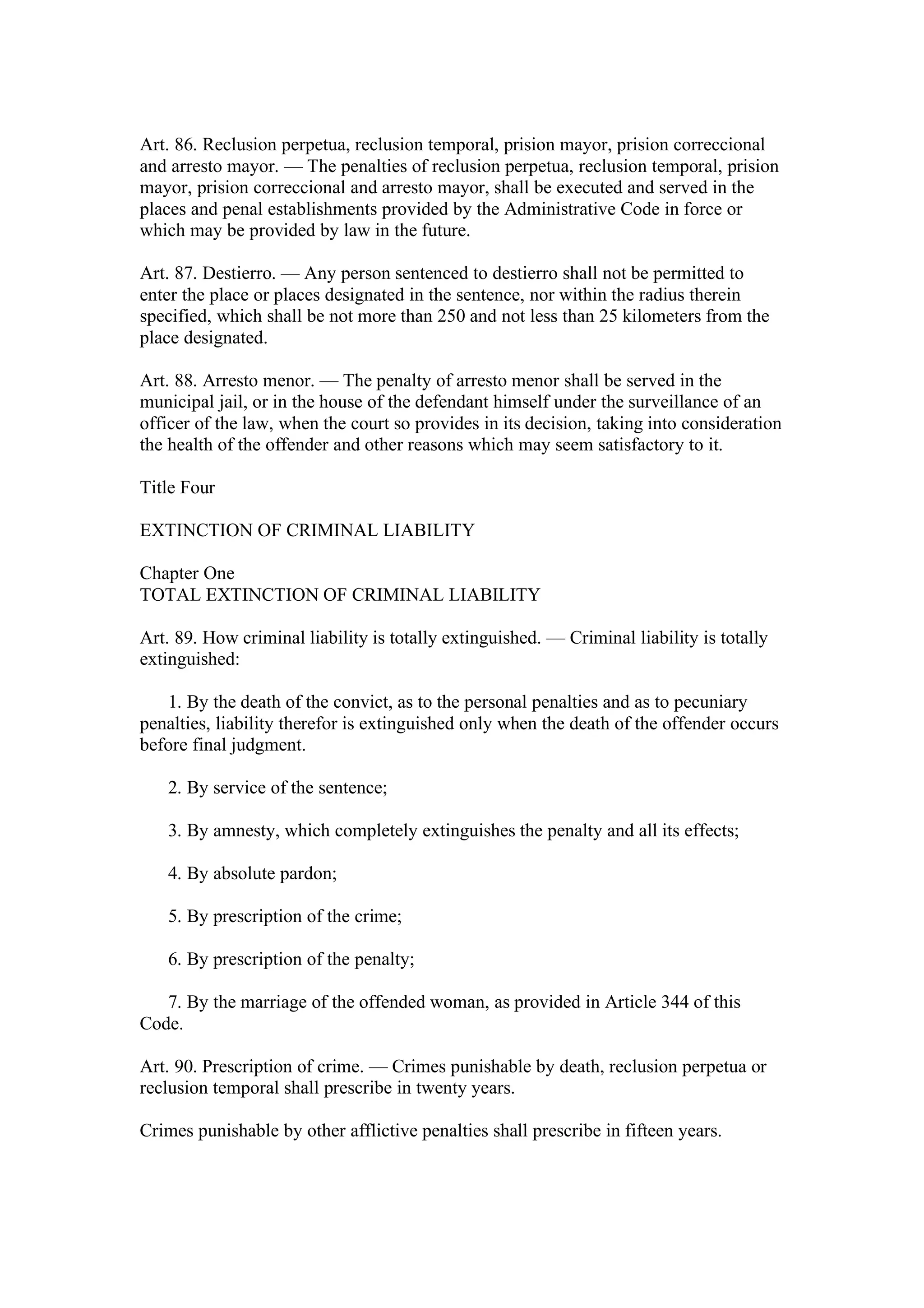 Philippines Revised penal code.pdf | Crime & Harmful Acts to ...