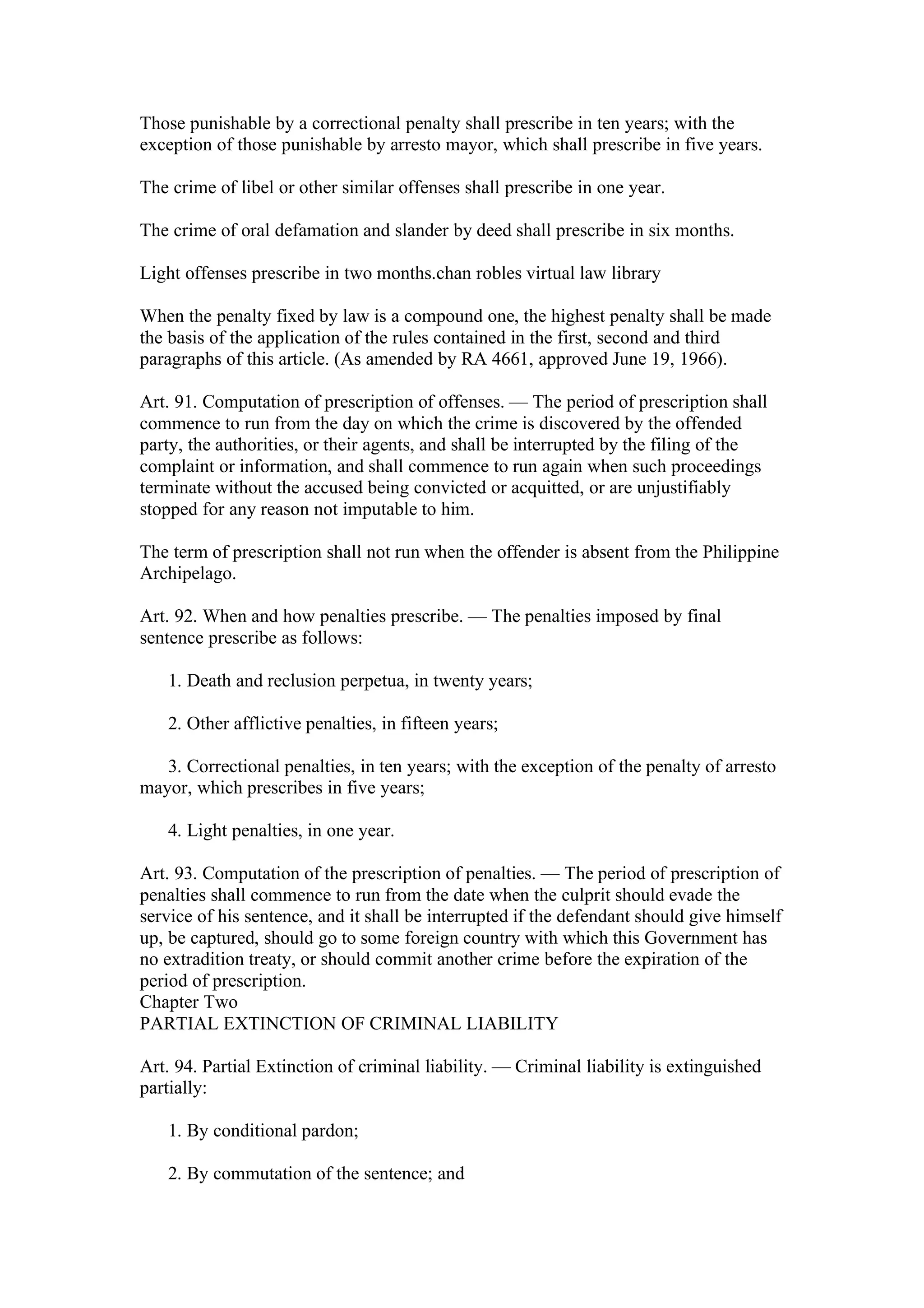 Philippines Revised penal code.pdf | Crime & Harmful Acts to ...