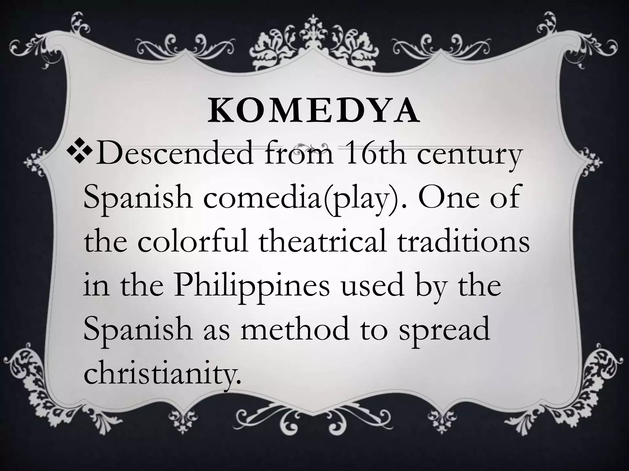 Philippine theatre | PPTX