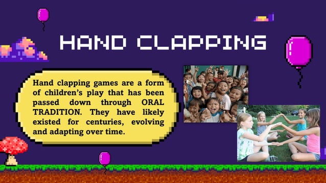 Hand Clapping - PowerPoint Presentation. | PPTX | Music | Entertainment