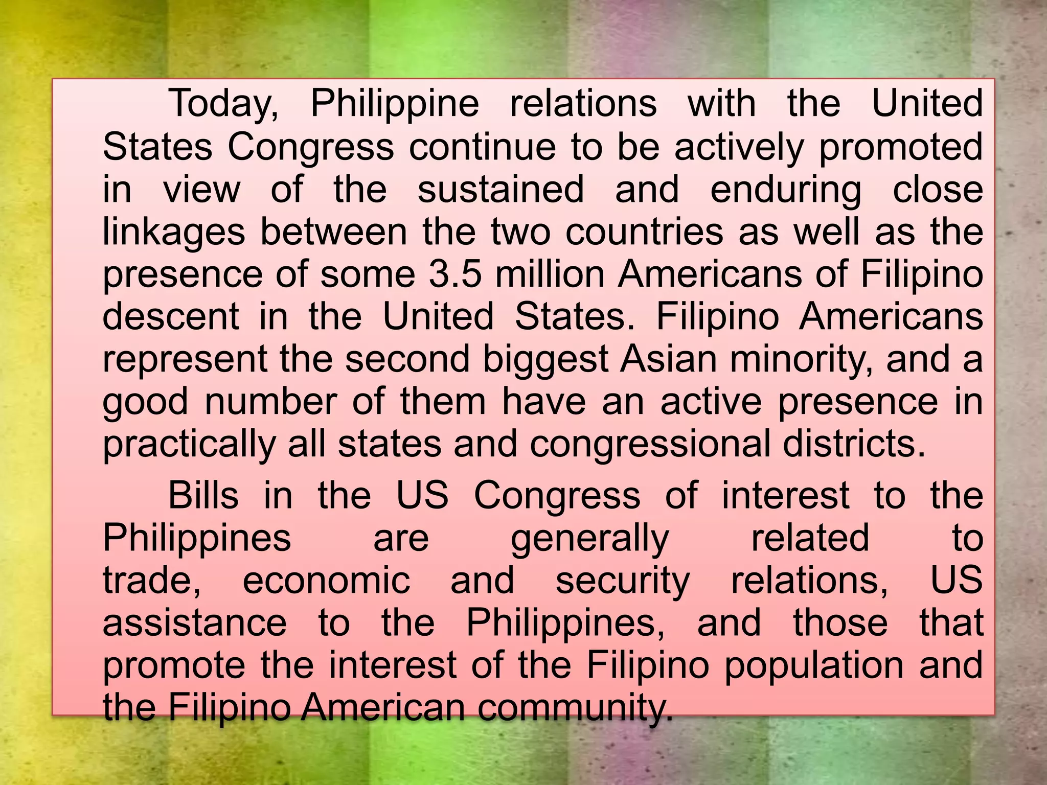 Philippine-USA Relation | PPTX