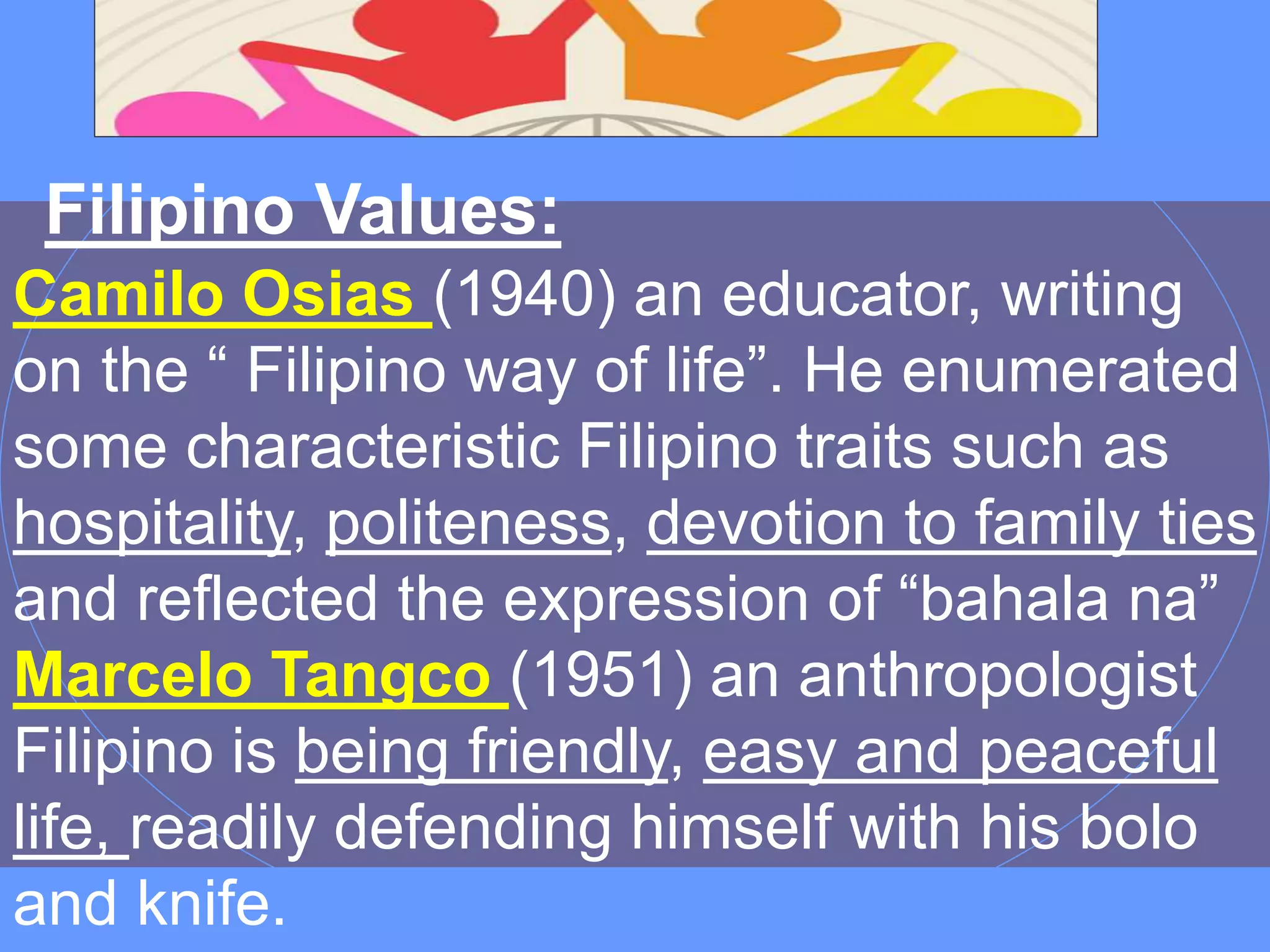 Philippine values... | PPTX