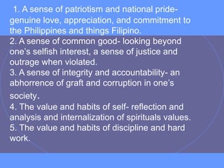 Philippine values... | PPTX