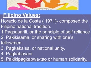Philippine values... | PPTX