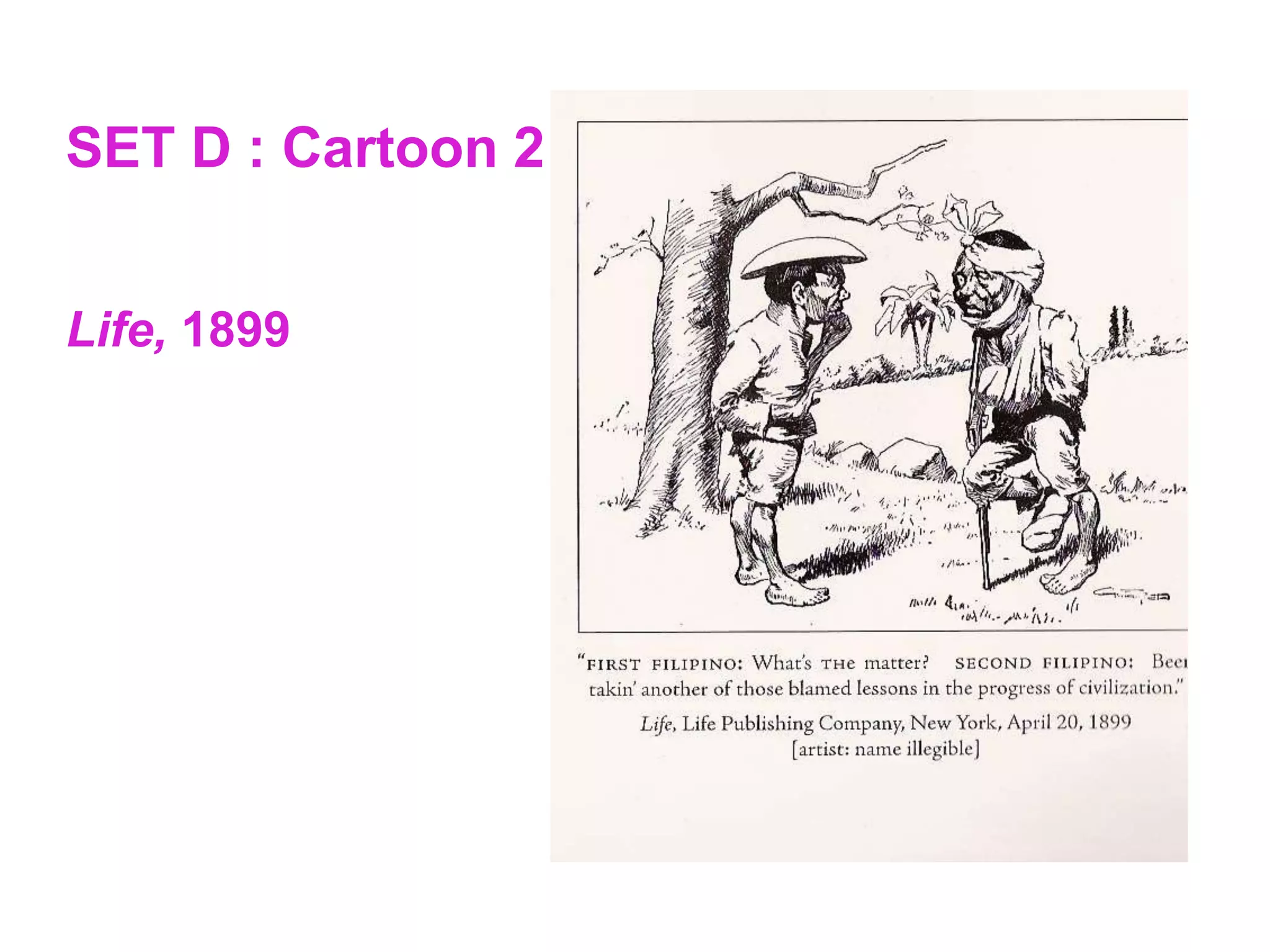 Philippine War Political Cartoons | PPTX