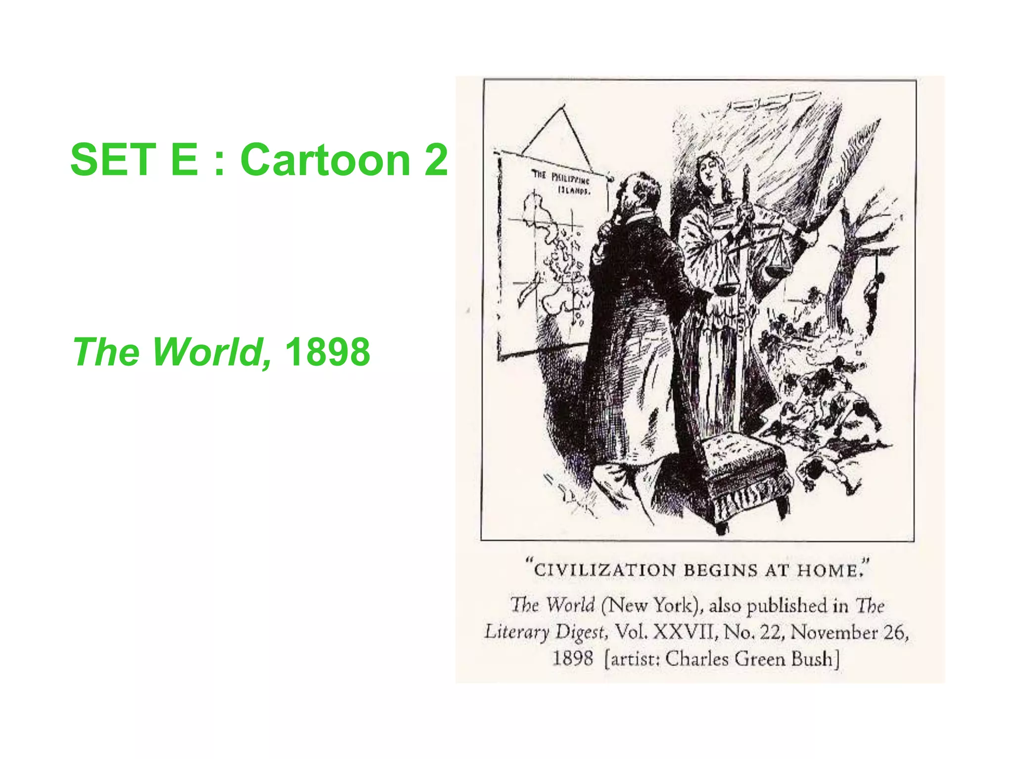 Philippine war political cartoons | PPTX