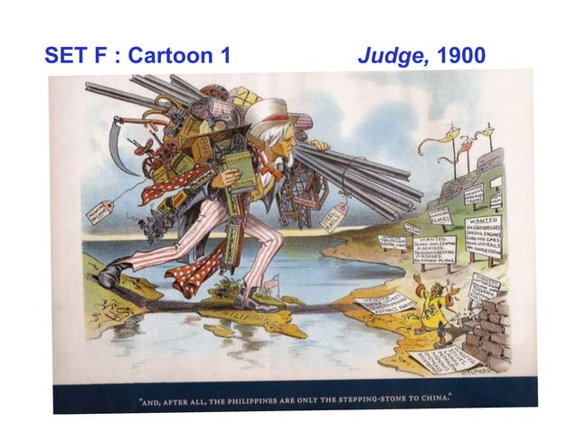 Philippine war political cartoons | PPTX