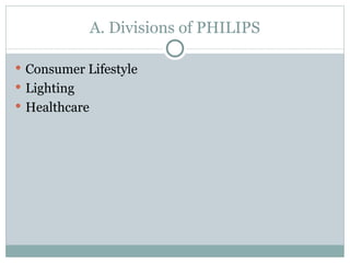 Philips | PPT | Business Accounting & Finance | Business