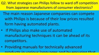 Philips Case Study | PPTX