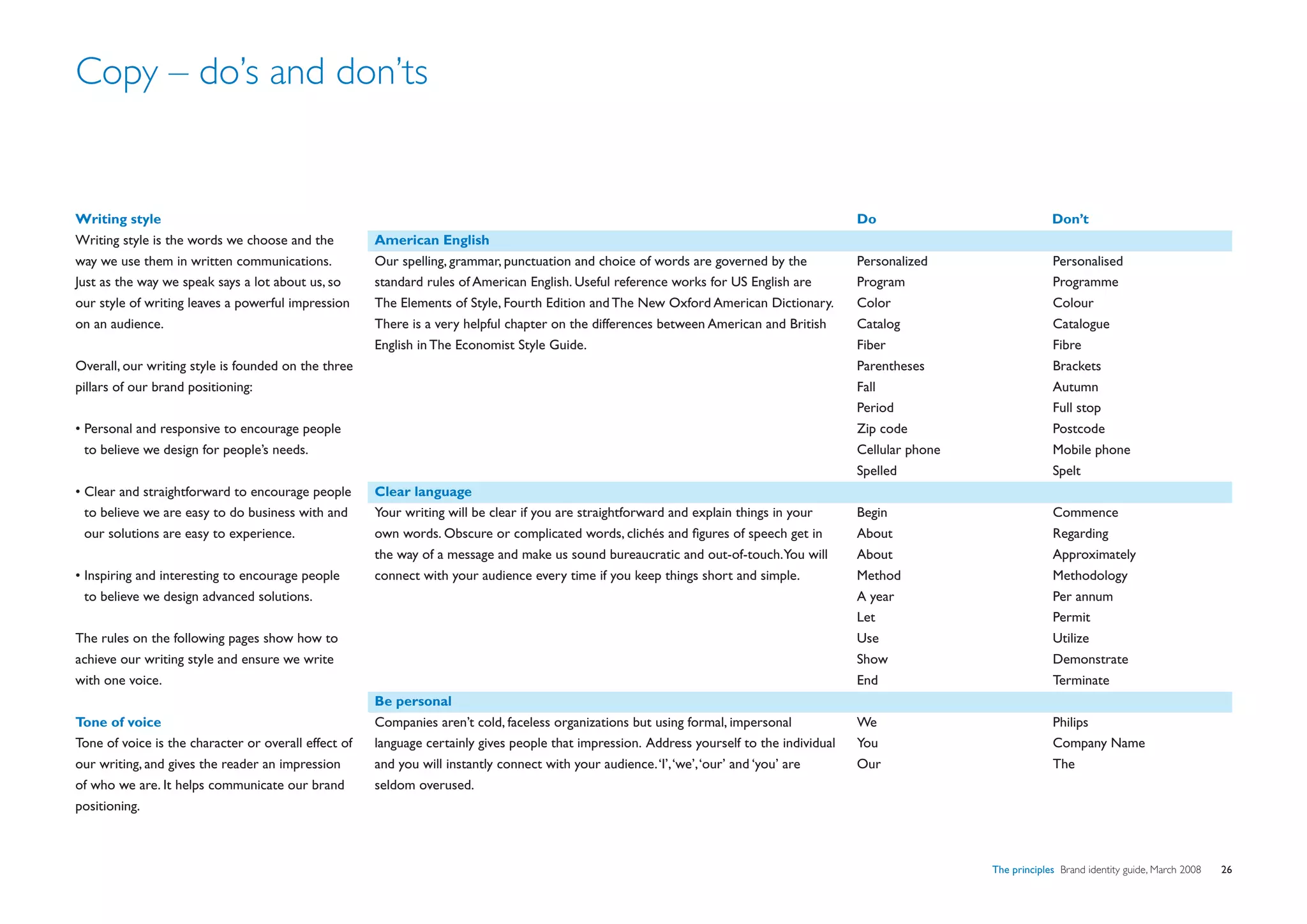 PHILIPS (Brand Identity Guide. v. 03/2008) | PDF