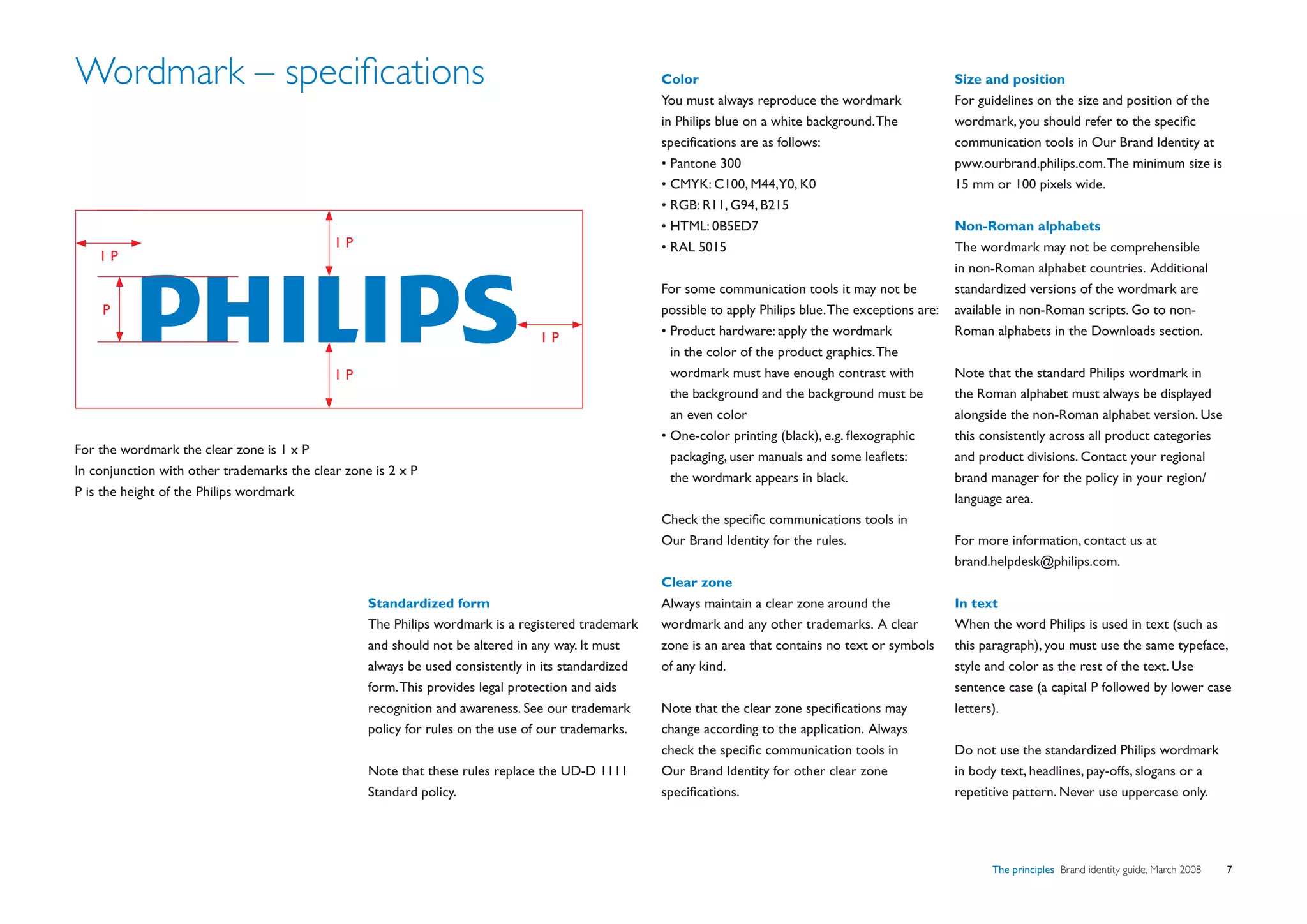 PHILIPS (Brand Identity Guide. v. 03/2008) | PDF