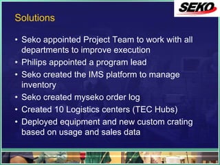 SGL-SEKO Phillips C Arm Case Study | PPTX