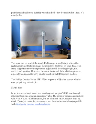 Philips Creator Series 27E2F7901 monitor review.docx