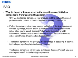 Licensing program for LED Luminaires and Retrofits | PDF