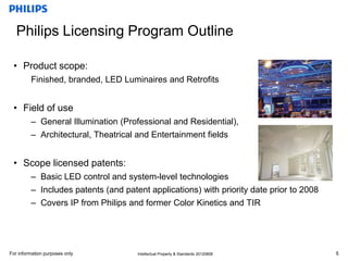 Licensing program for LED Luminaires and Retrofits | PDF