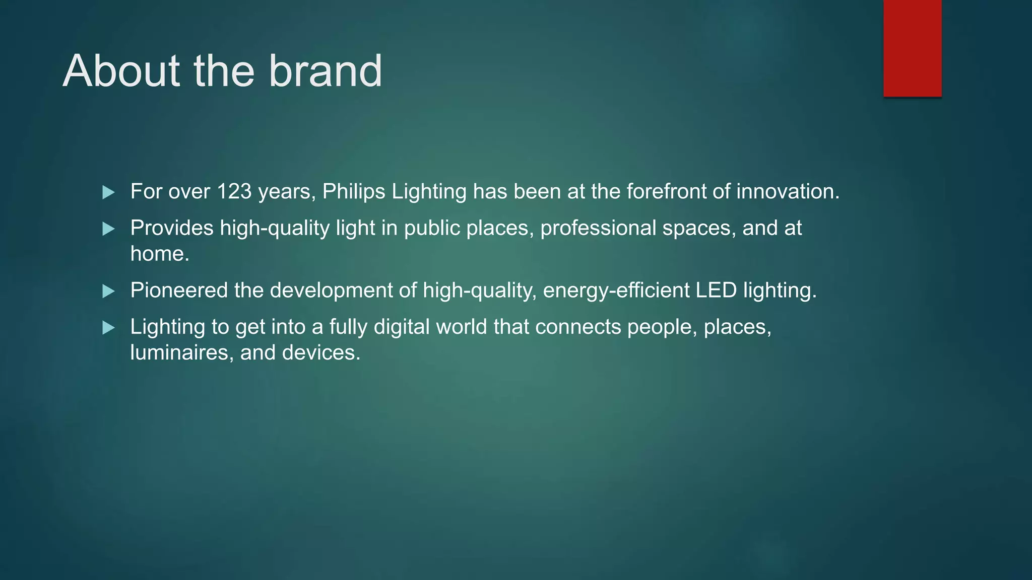 Philips lighting complete | PPTX