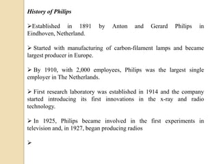 Philips presentation | PPTX