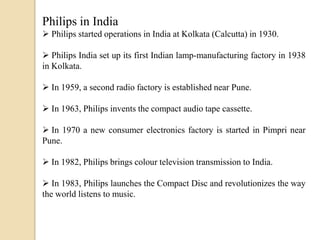 Philips presentation | PPTX