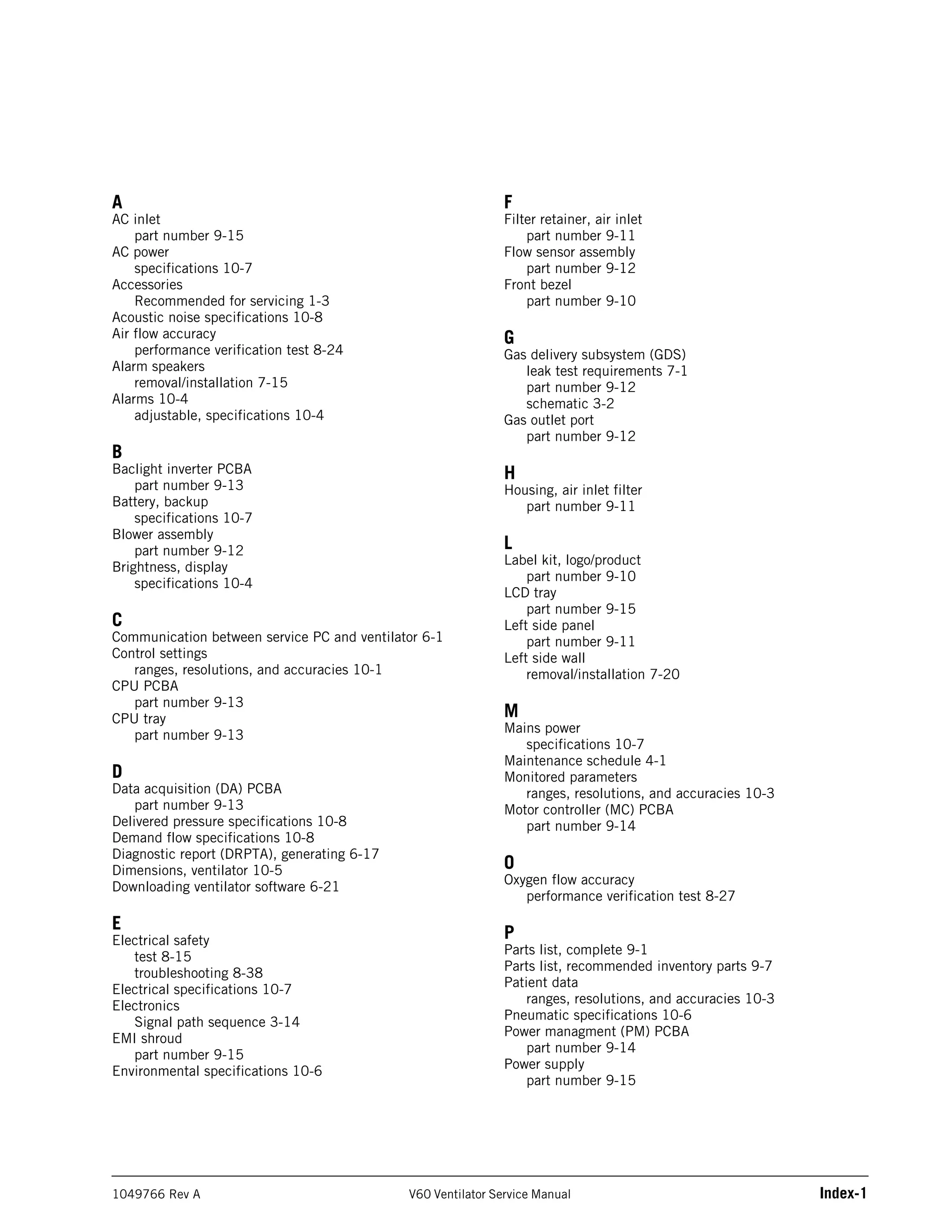Philips Respironics V60 - Service manual.pdf