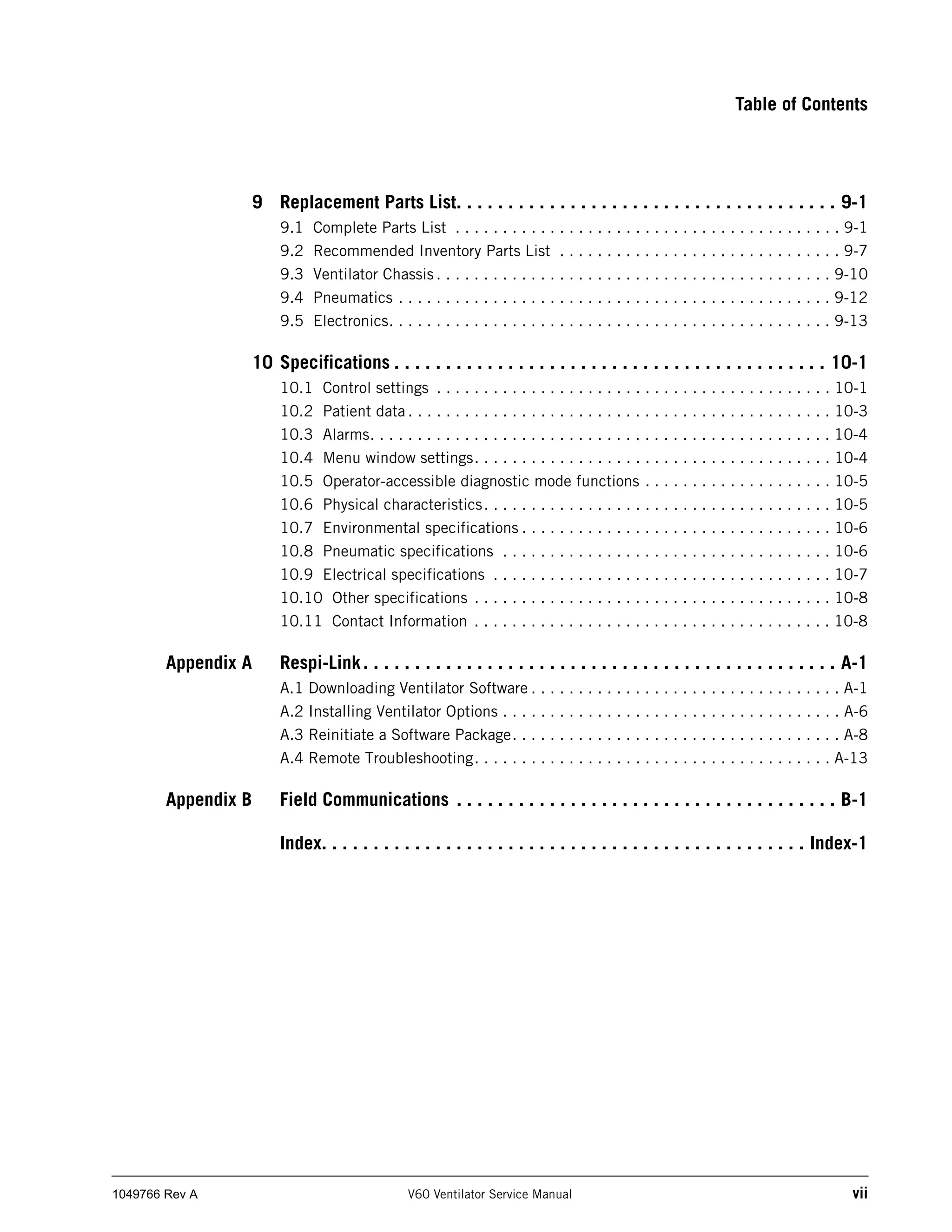 Philips Respironics V60 - Service manual.pdf