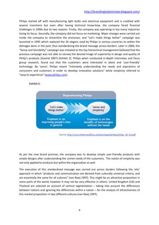 Philips sense and simplicity | PDF