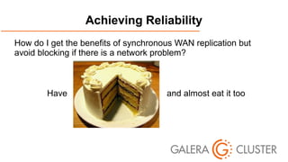 Using Galera Cluster to Power Geo-distributed Applications on the WAN | PPT