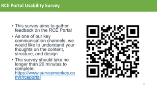 RCE Updates: 2021-2022 | PPTX | Environment | Science