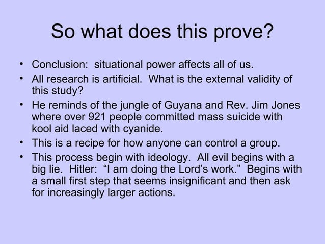 Philip Zimbardo: The Lucifer Effect | PPT