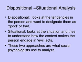 Philip Zimbardo: The Lucifer Effect | PPT