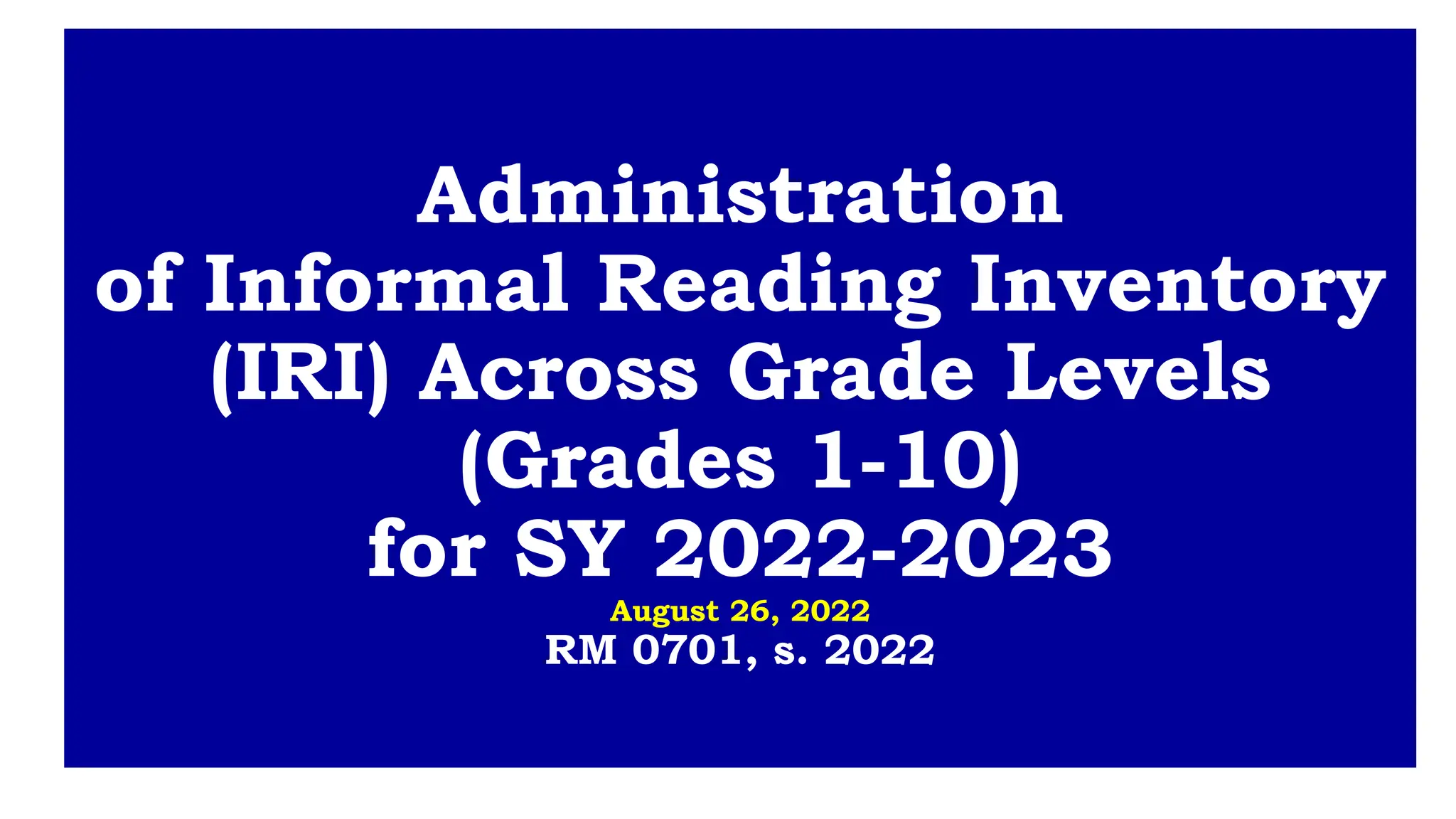 PHIL IRI ROLES AND RESPONSIBILITIES OF SHs CHs DO.pptx