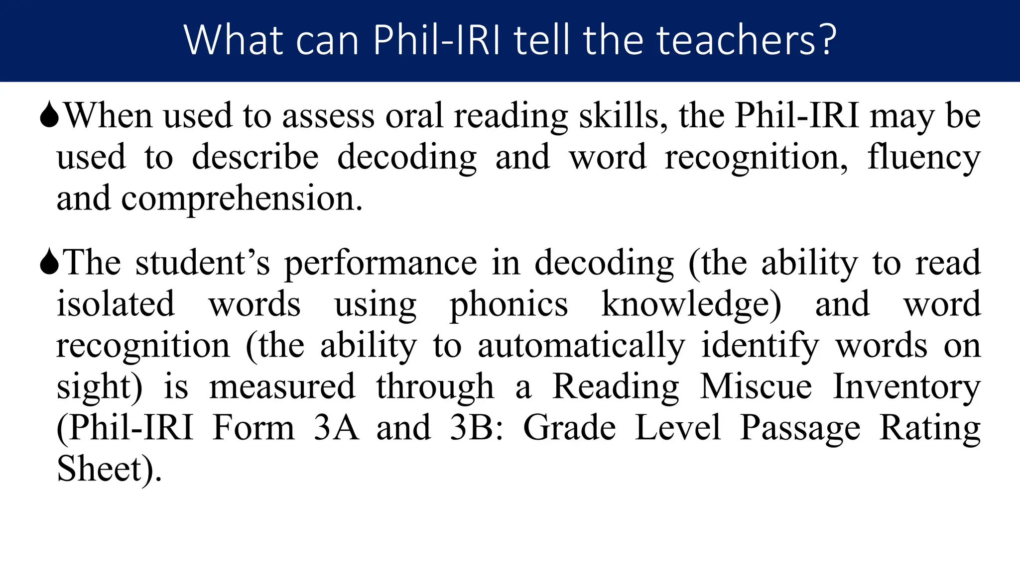 PHIL IRI ROLES AND RESPONSIBILITIES OF SHs CHs DO.pptx