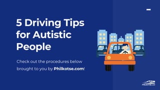 5 Driving Tips for Autistic People | PDF