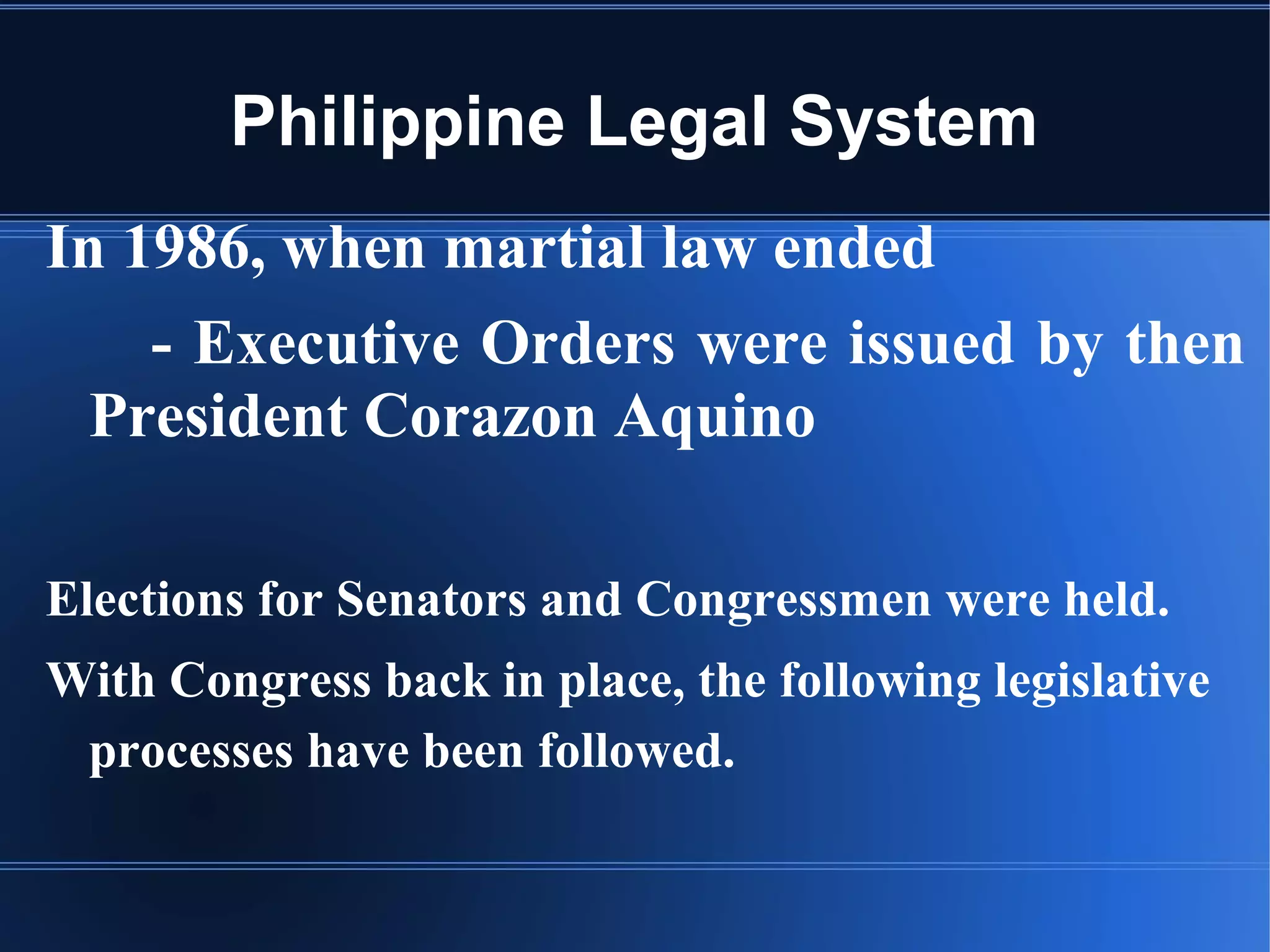 Phil legislative process | PPT