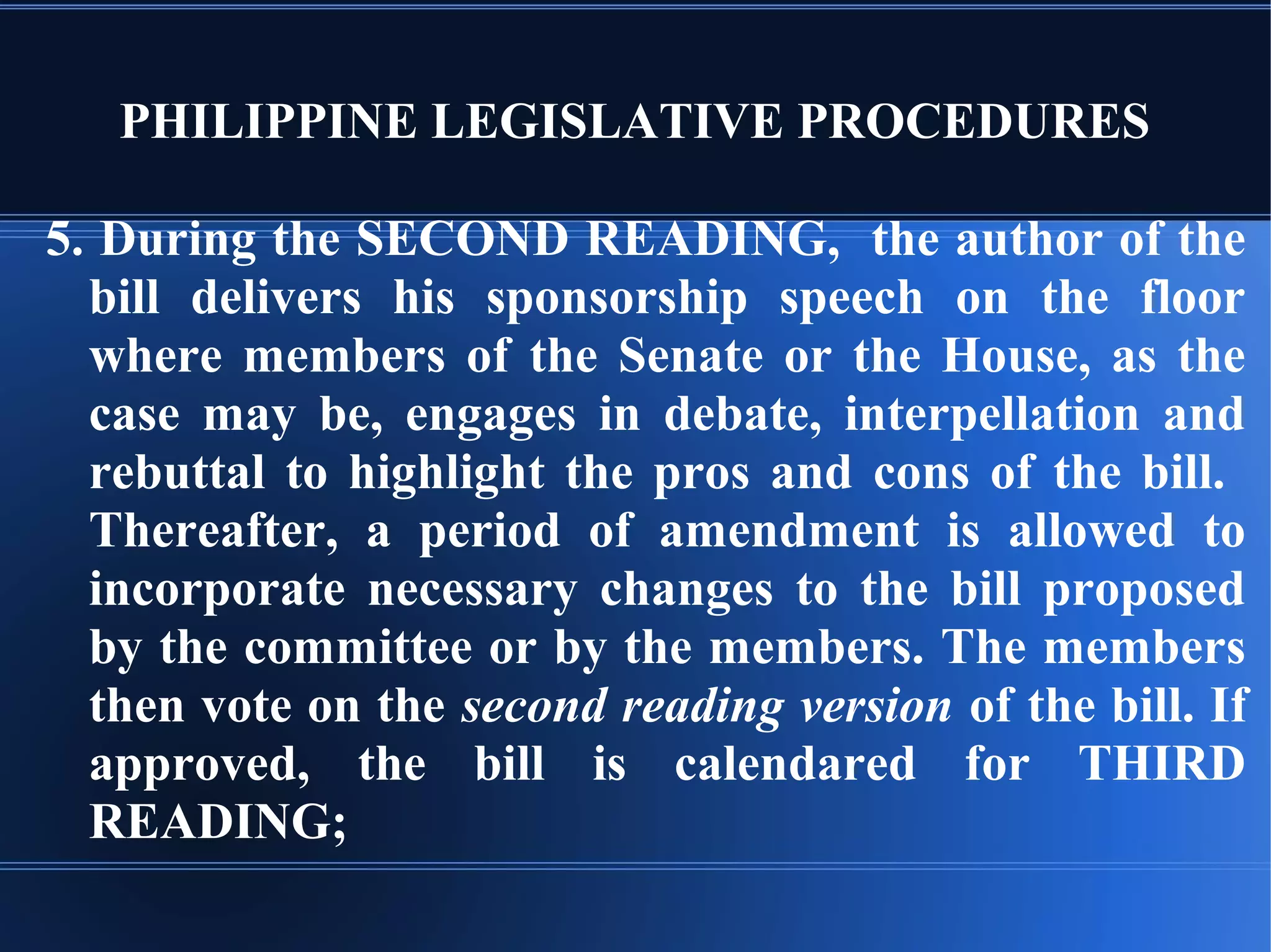Phil legislative process | PPT