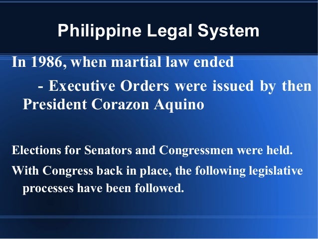 Phil legislative process Phil legislative process