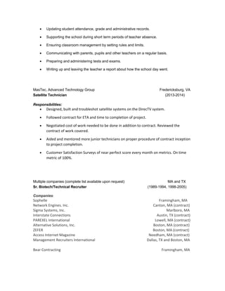 Phillip carter, resume | DOC