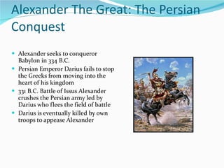 Phillip ii and Alexander the Great | PPT