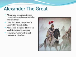 Phillip ii and Alexander the Great | PPT