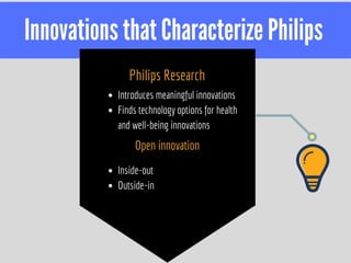 Philips Analysis on Innovation | PDF