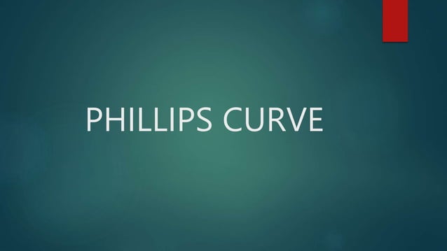 PHILLIPS CURVE AND ITS RELATIONSHIP .pptx