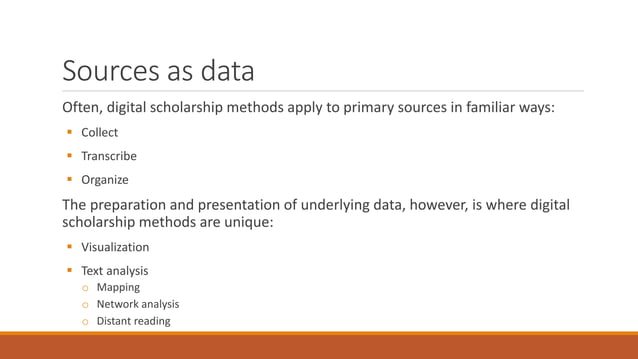 Creating metadata for data visualization | PPT