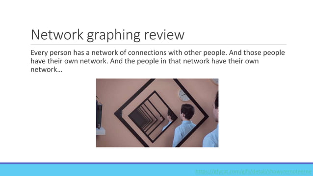 Data visualization through network graphing | PPT