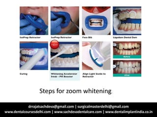 Zoom Whitening Procedure