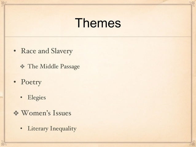 Phillis Wheatley | PPT